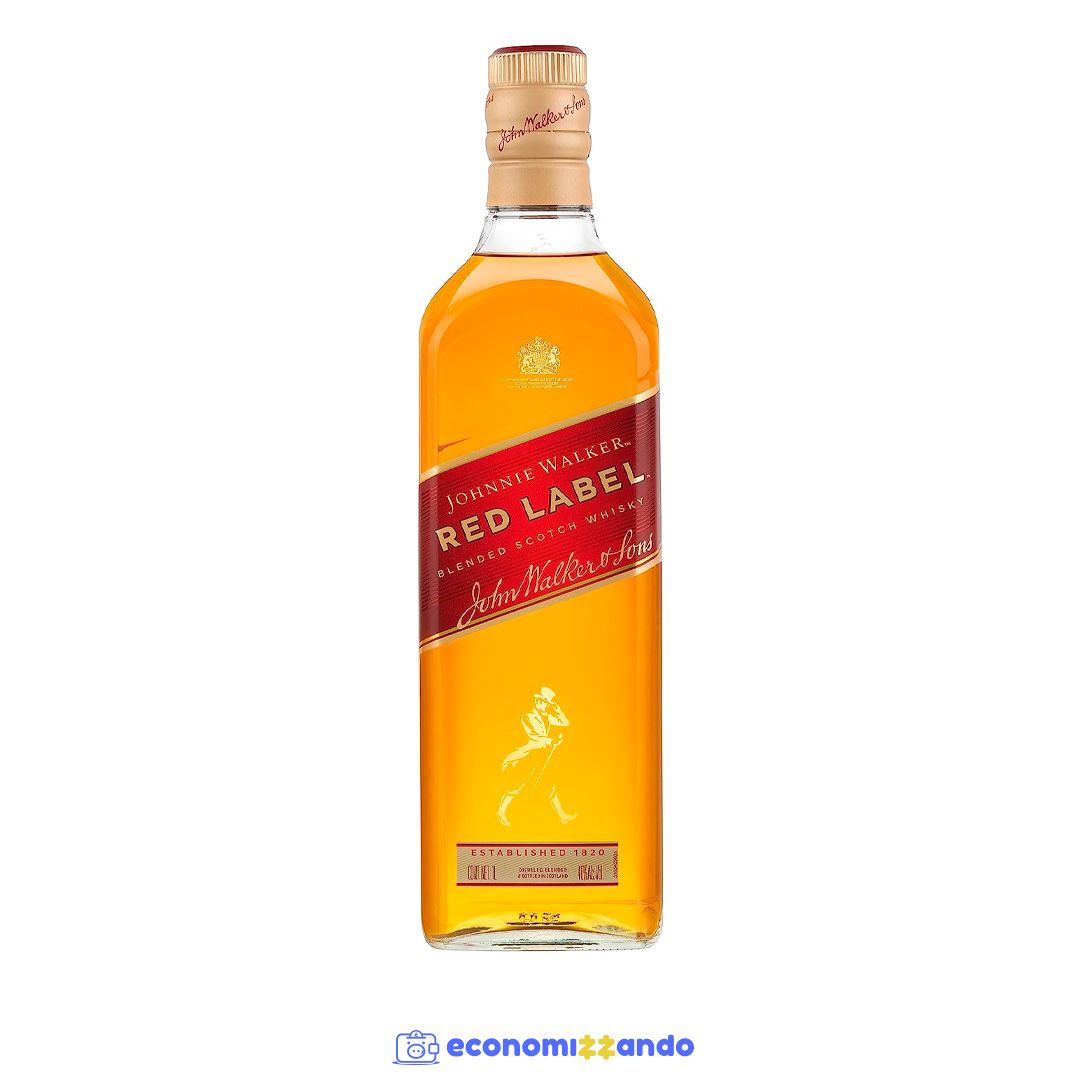 Whisky Johnnie Walker Red Label 1L | Economizzando Whisky Johnnie Walker Red Label 1L | Economizzando