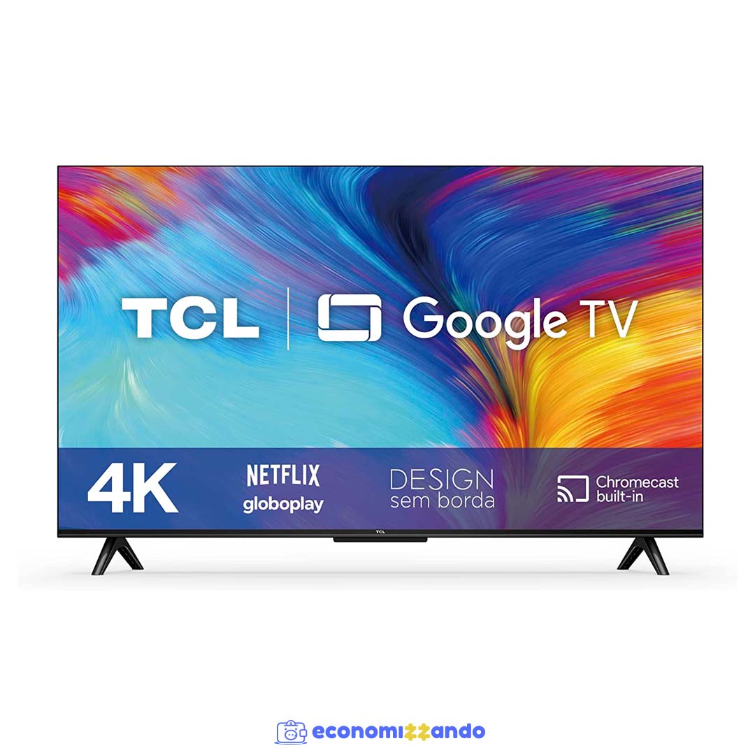 Smart TV LED 55" 4K UHD TCL 55P635 | Economizzando