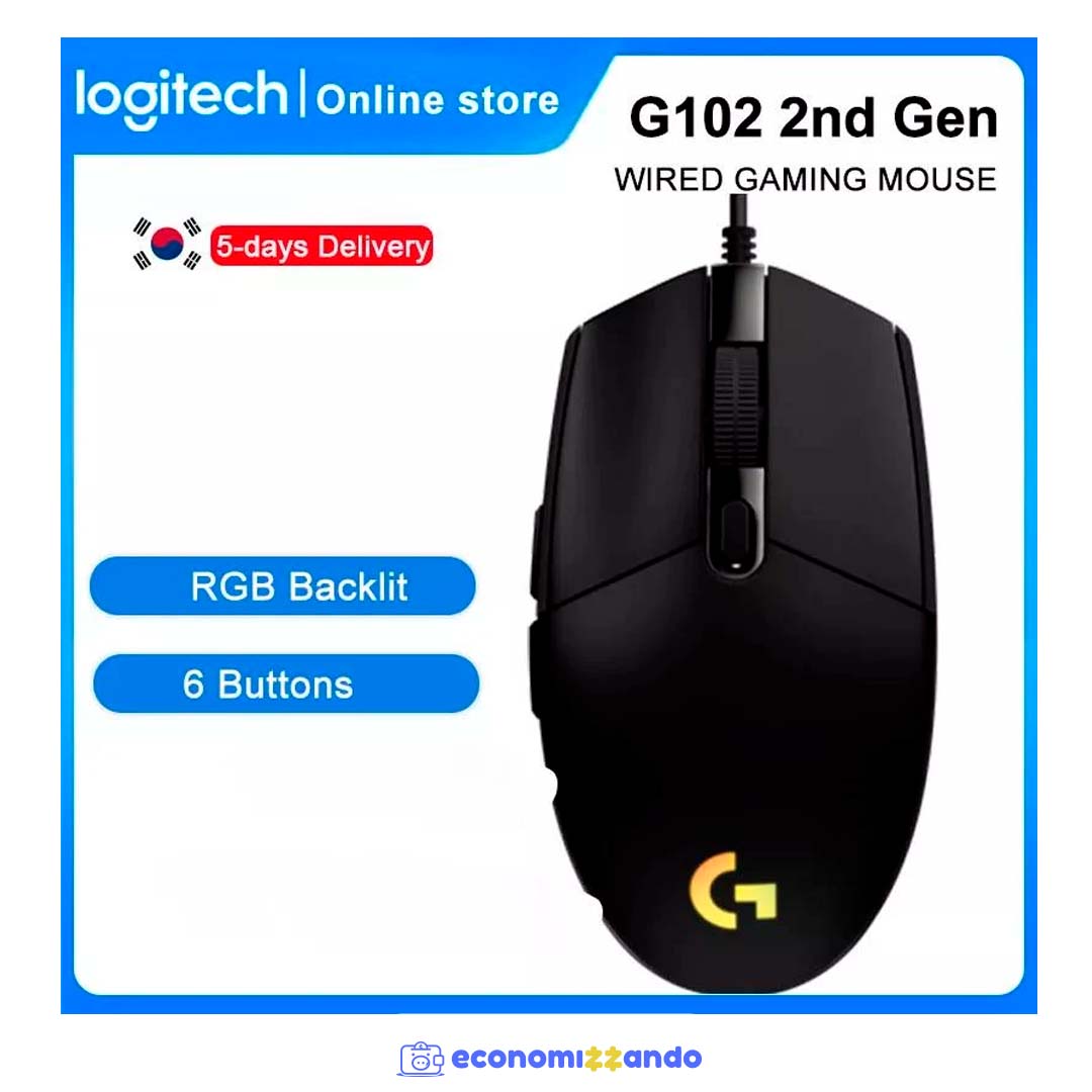 [Compra Internacional] Logitech G102 2G LIGHTSYNC Gaming Mouse ...