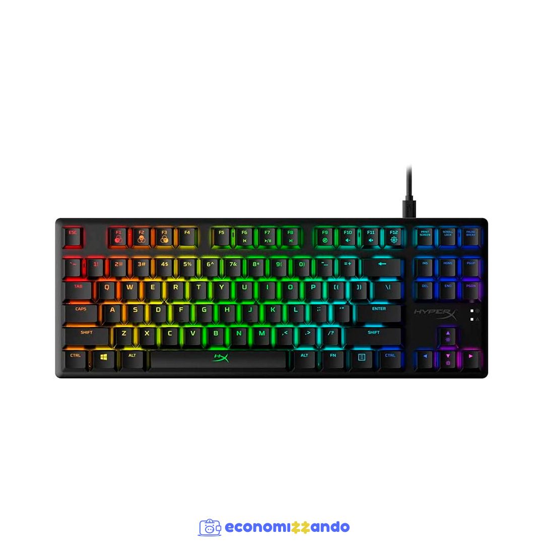 Teclado Mecânico Gamer HyperX Alloy Origins Core, RGB - HX-KB7RDX-BR ... Teclado Mecânico Gamer HyperX Alloy Origins Core, RGB - HX-KB7RDX-BR ...