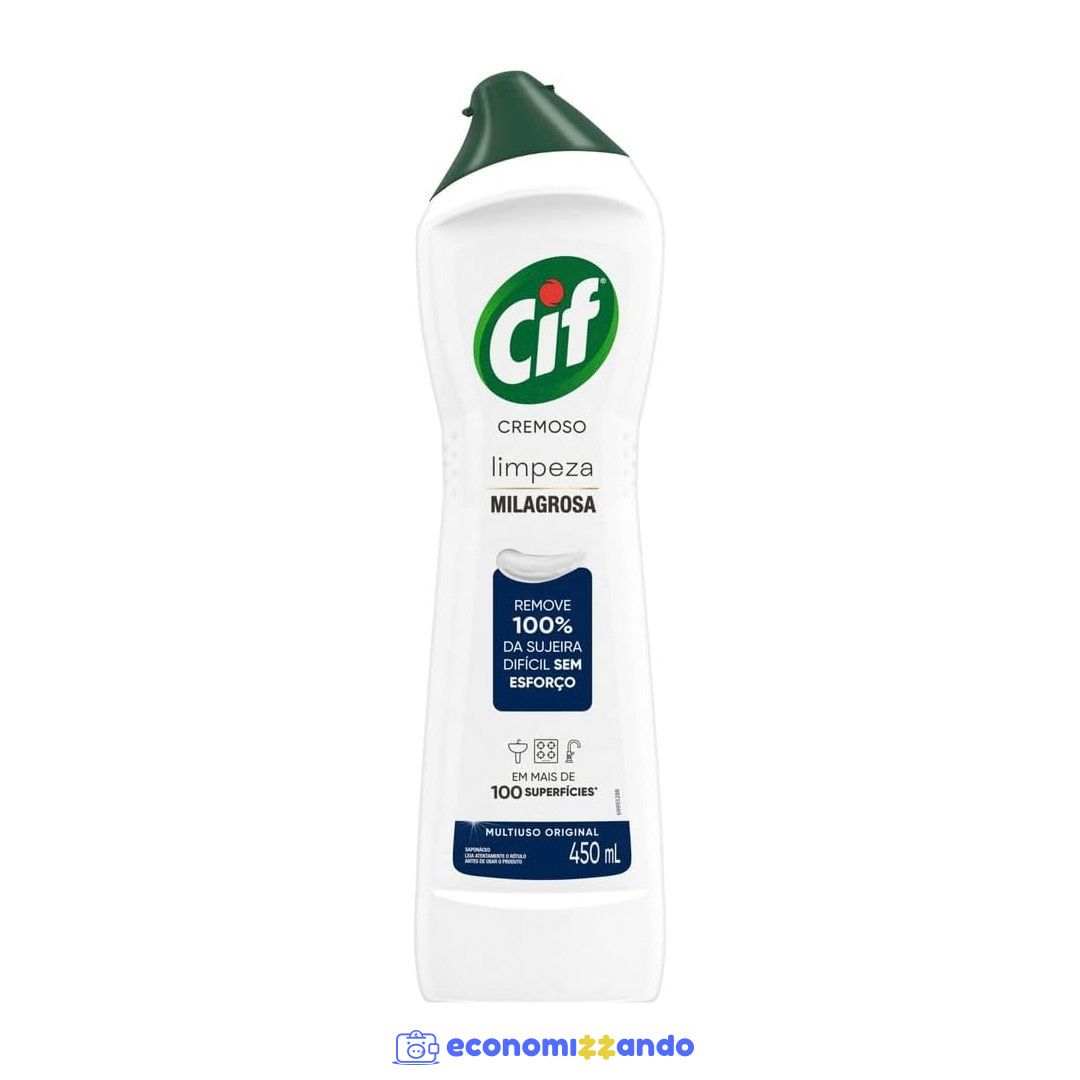 Cif Original - Higienizador Cremoso 450 Ml | Economizzando
