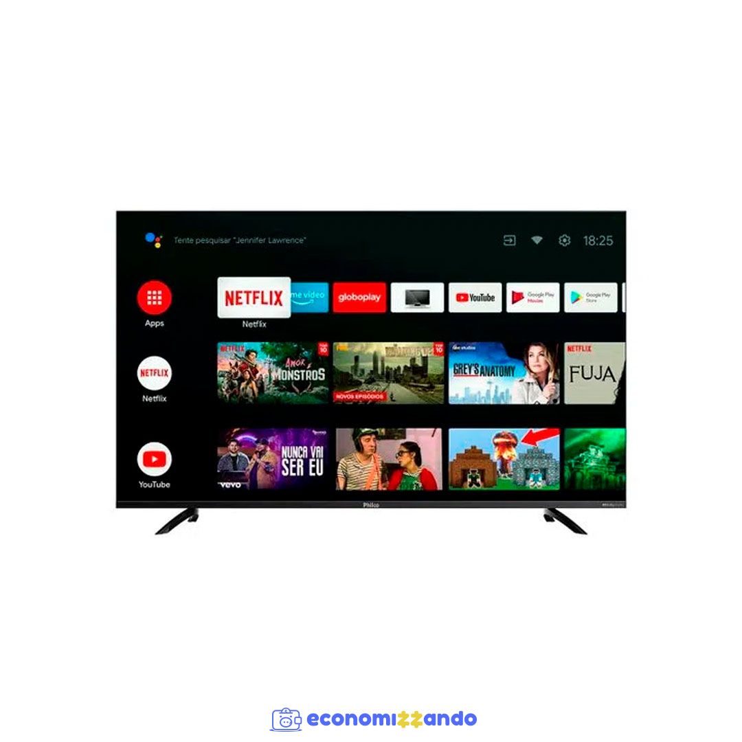 Smart TV LED 4k 58" Philco | Economizzando