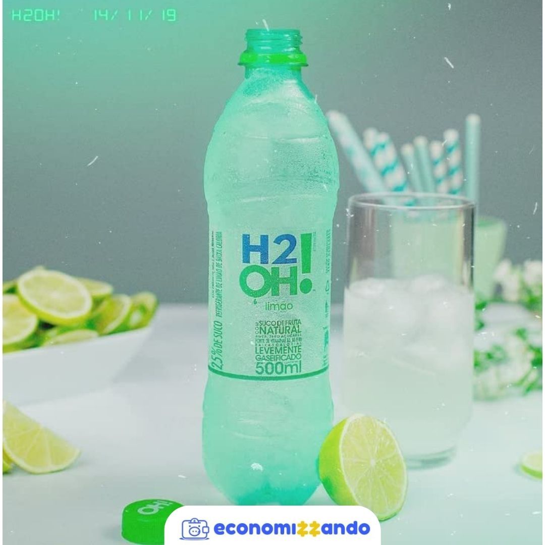 Refrigerante h2oh limão Garrafa 500ML | Economizzando