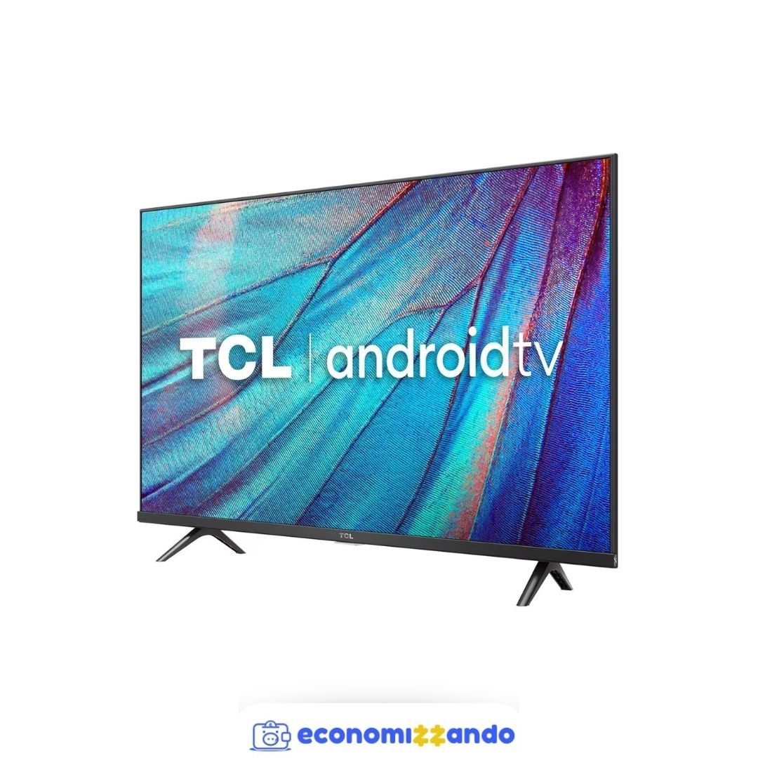 Smart TV LED 43" Full HD TCL 43S615 com Design Sem Bordas, Bluetooth ...