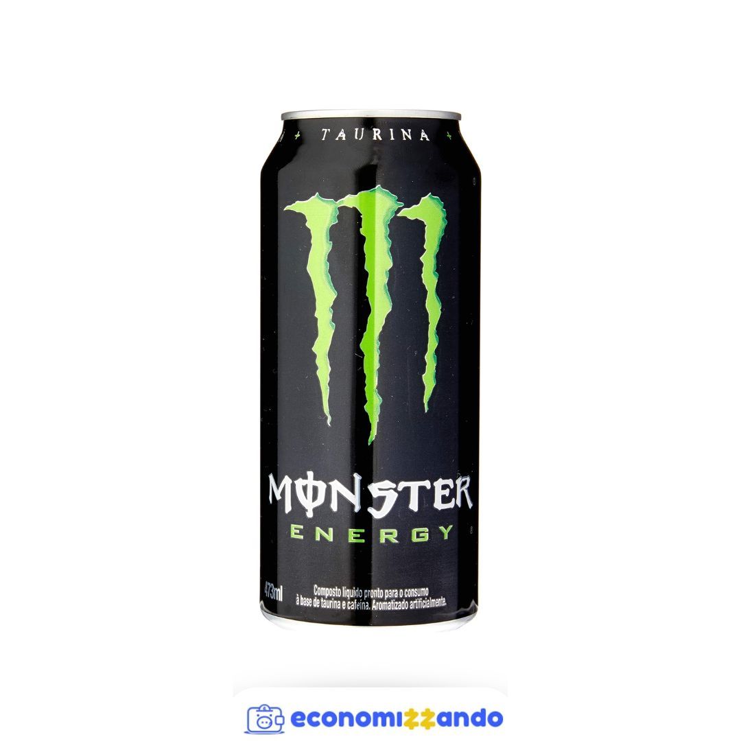 Monster Energy Monster - Energético Lata 473Ml | Economizzando